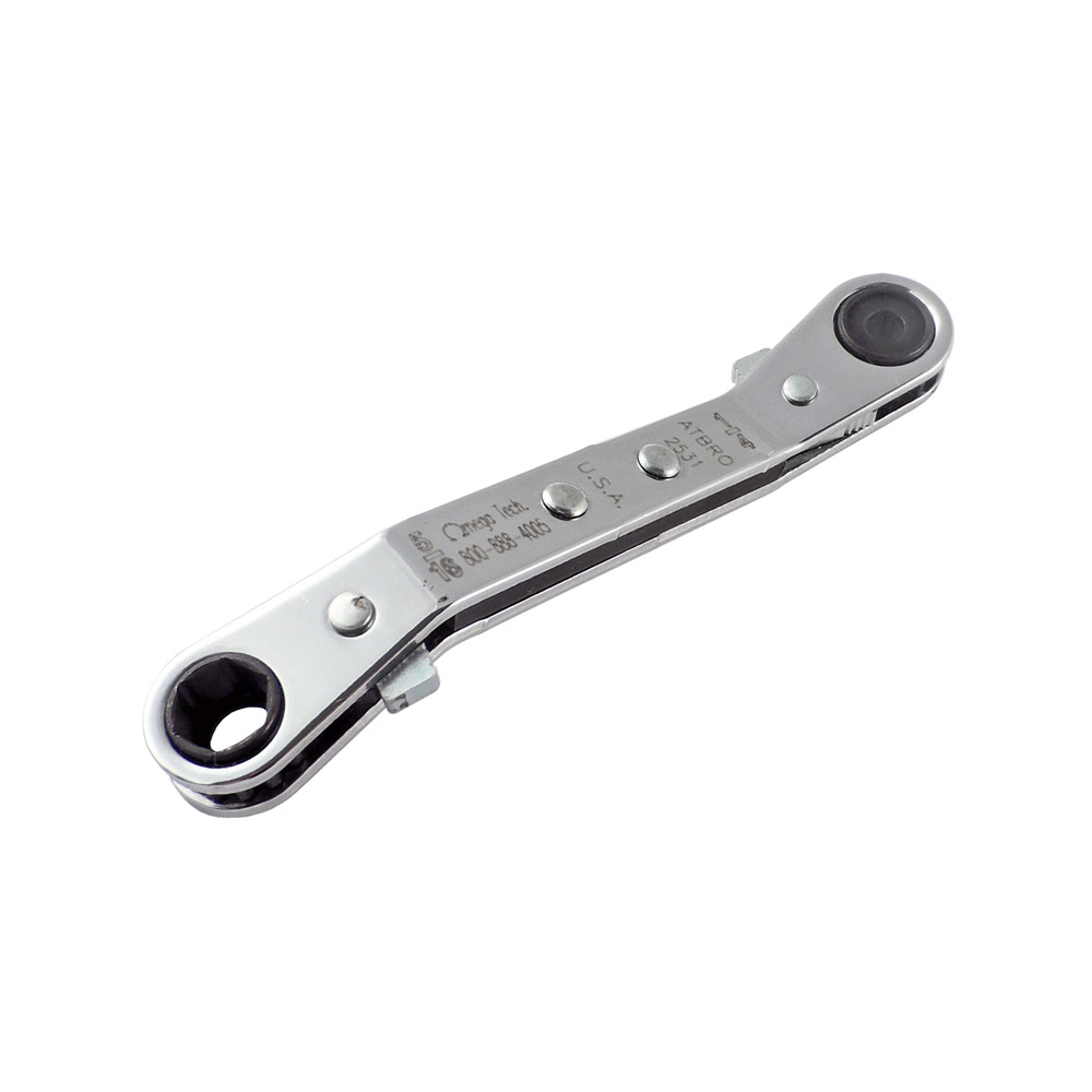 Omega Technologies ATBRO2531 Hi-Lok 1/4'' x 5/16'' Offset Box Ratchet